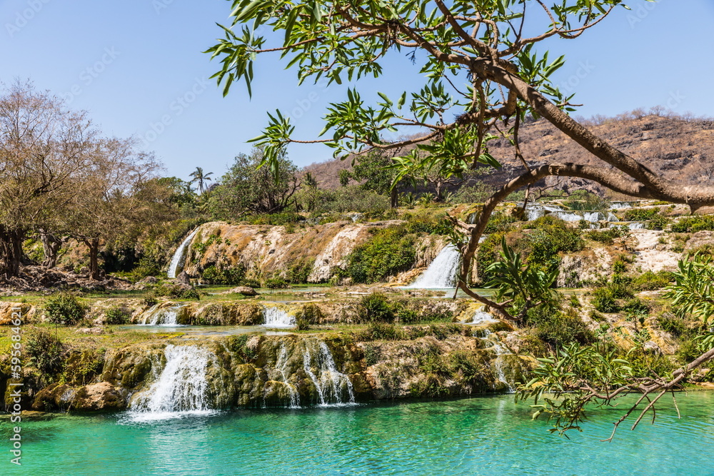 Wadi Darbat Valley, one of the most beautiful and picturesque places of ...
