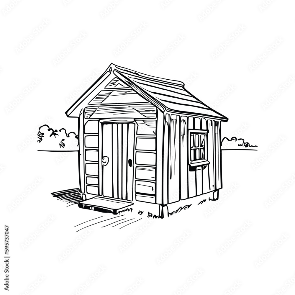 Pet house coloring book, Pet house coloring page, black and white ...