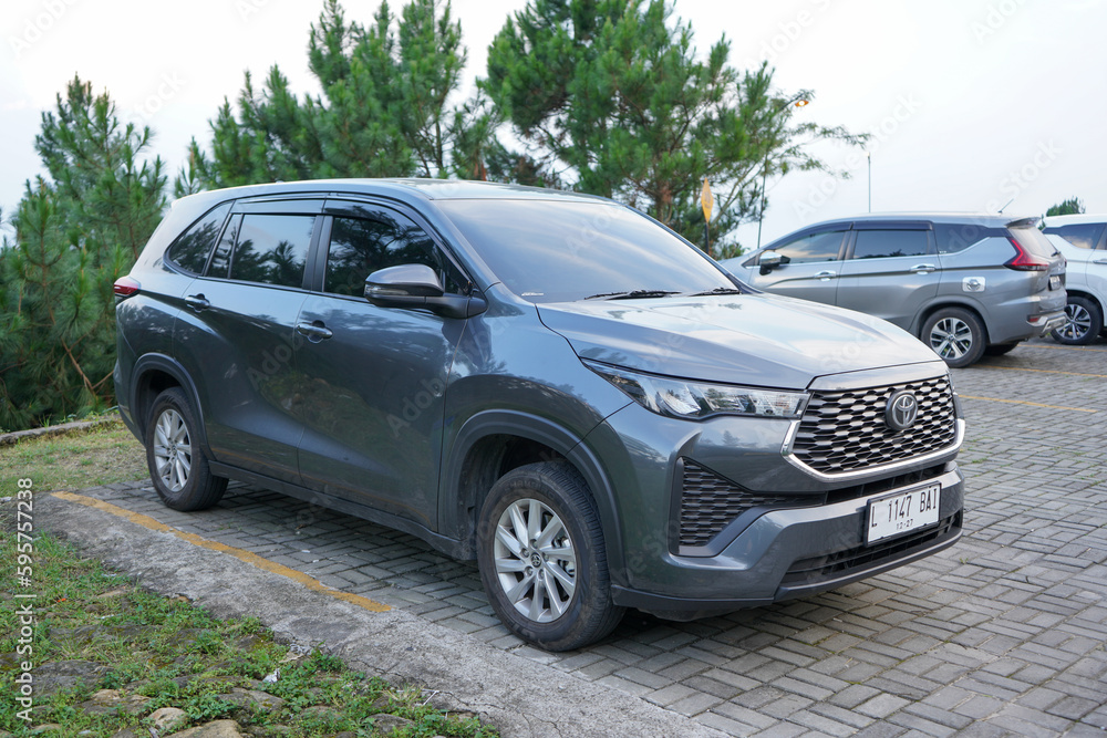 Стоковое фото «Semarang, Indonesia - April, 2023 : The Toyota Innova is ...