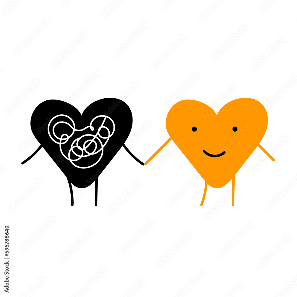 Help and support logo Stock Vector | Adobe Stock