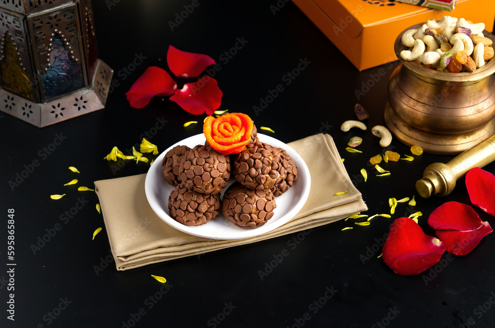 Kaju katli, also known as kaju barfi, is an Indian dessert similar to a ...