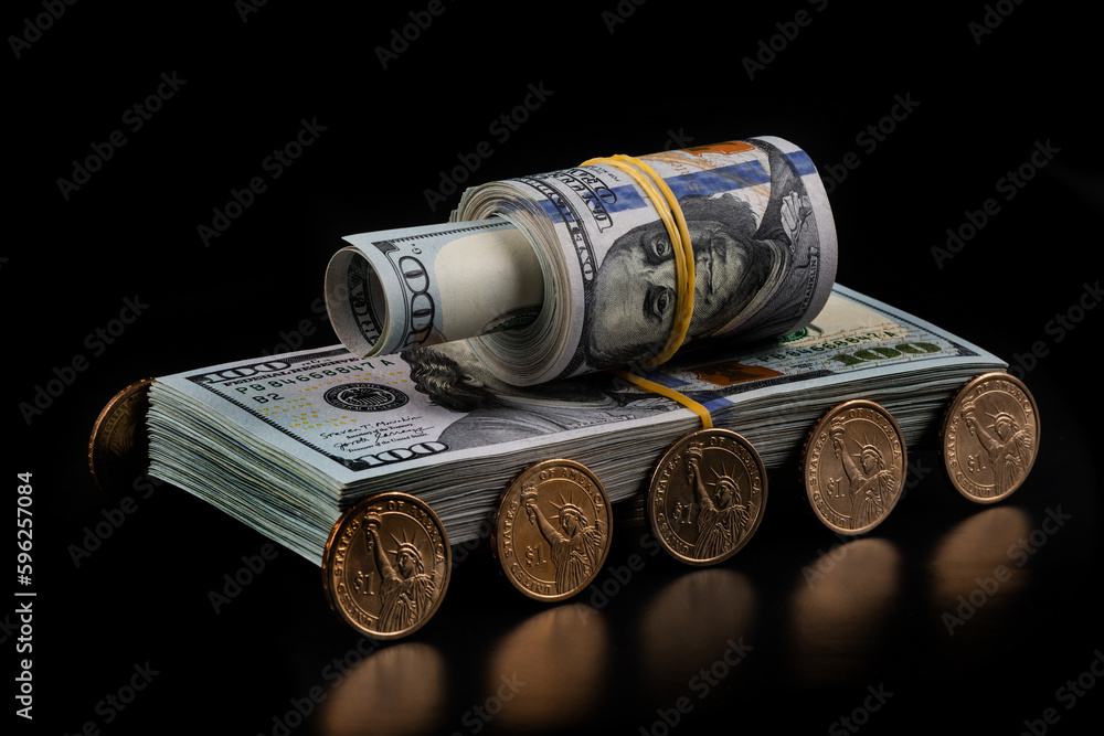 Conceptual plot about the profit of the military-industrial complex ...