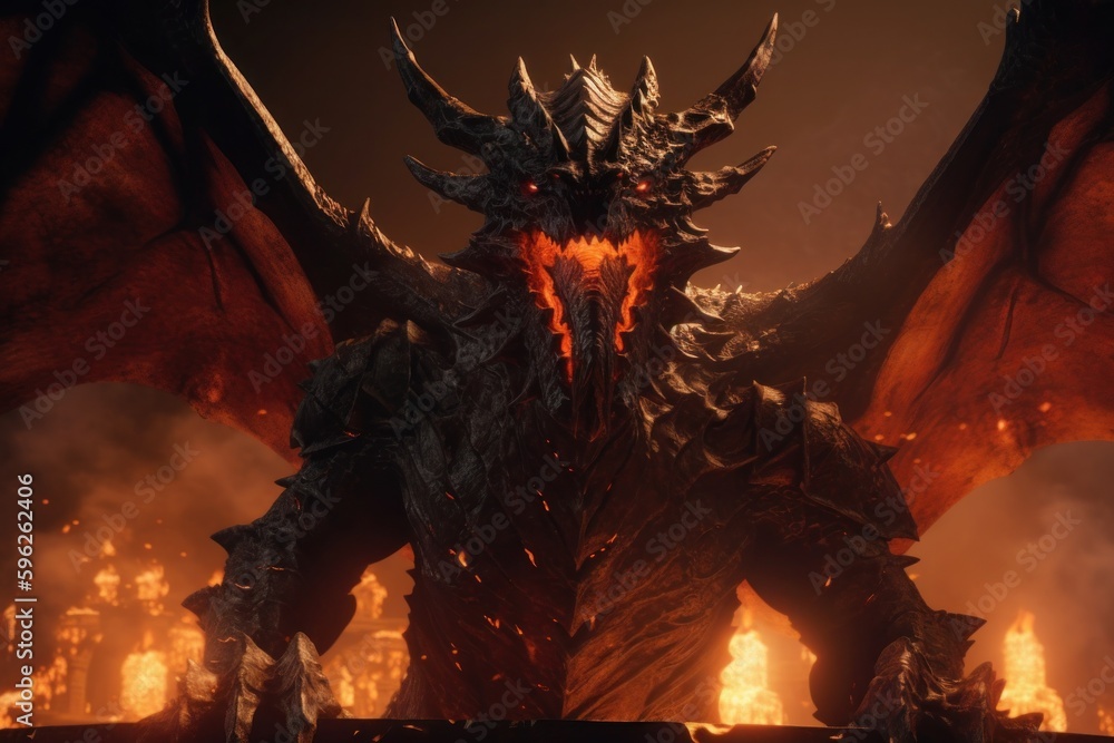 Deathwing is a character from the popular online game World of Warcraft ...