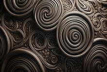 Seamless Spiral Tile Pattern Free Stock Photo - Public Domain Pictures