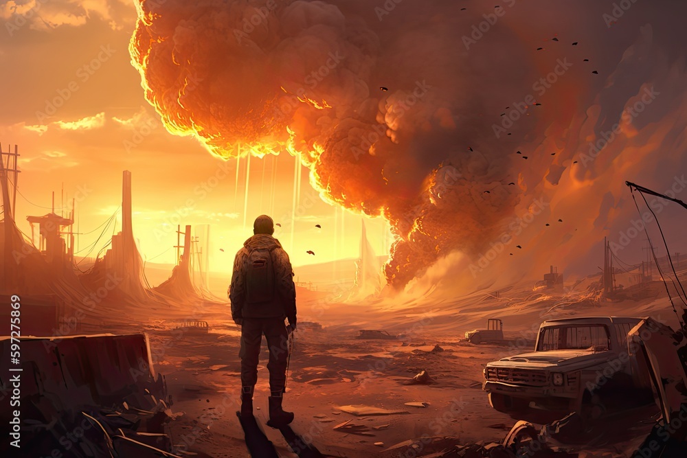 War-torn Wasteland: Post-Apocalyptic Desolation Seen Through a Survivor ...