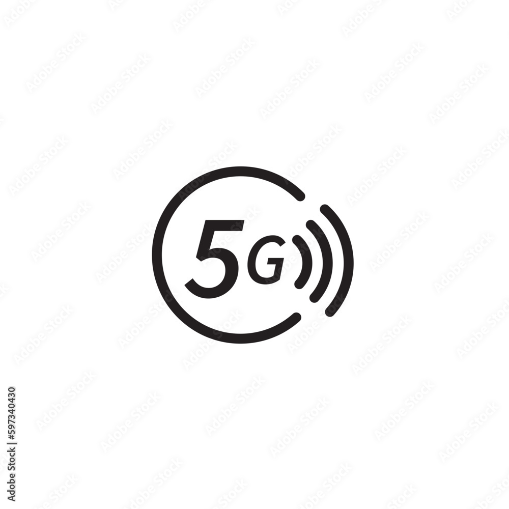 5g icon symbol vector internet icon svg for banner logo web icon - svg ...