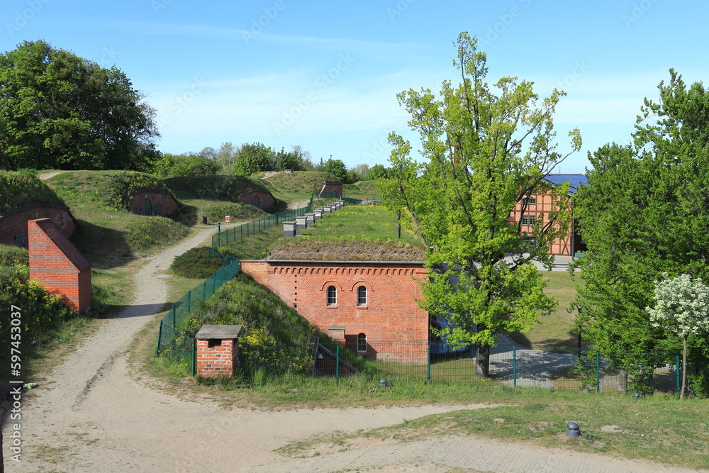 Napoleonic Forts, seat of the Hevelianum Museum on Gradowa Gora, Gdansk ...