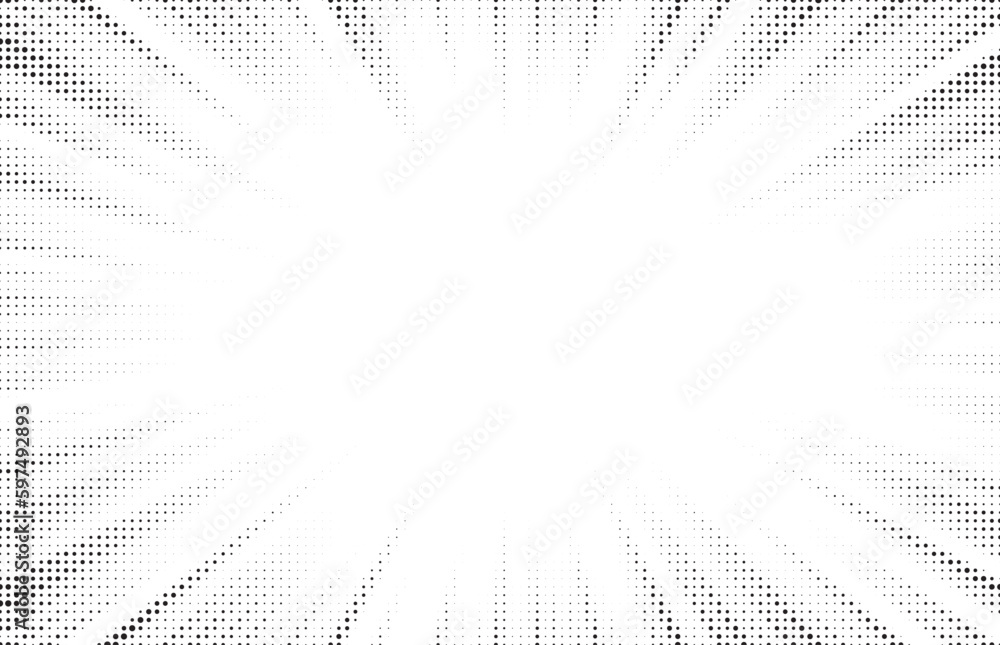 Halftone comics background. Abstract lines backdrop. Design frames for ...
