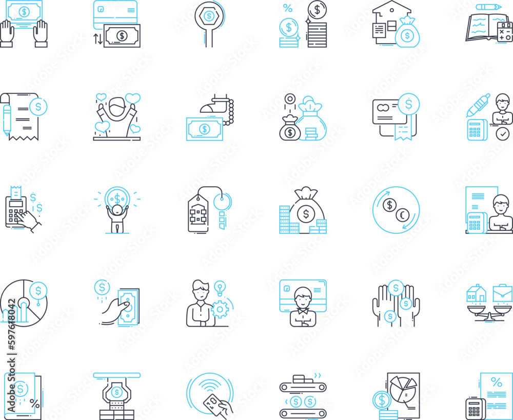 Web design and development linear icons set. Responsive, User-friendly ... Web design and development linear icons set. Responsive, User-friendly ...