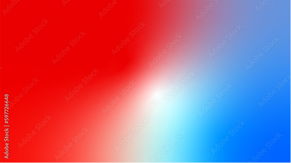 Abstract red white cyan blue flag color gradient background Stock ...