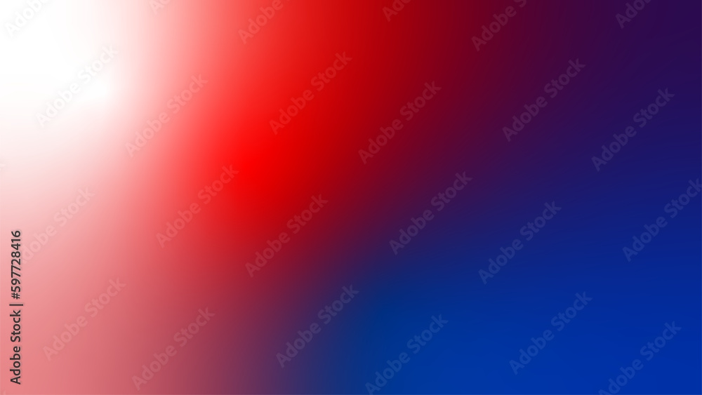 เวกเตอร์ Stock abstract red white blue tricolor flag gradient ...