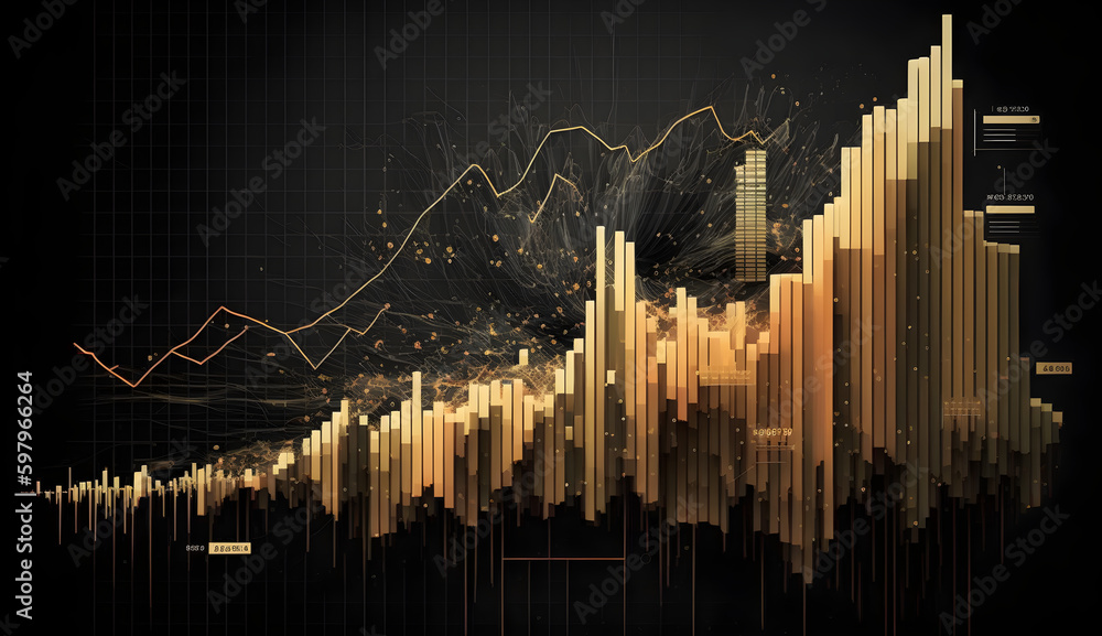 Beautiful unique designed graph with wonderful colors version 3 ...