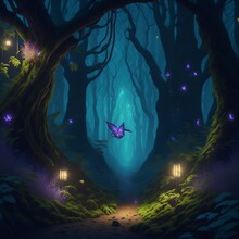 Fish In Sea Cave Fantasy Art Free Stock Photo - Public Domain Pictures