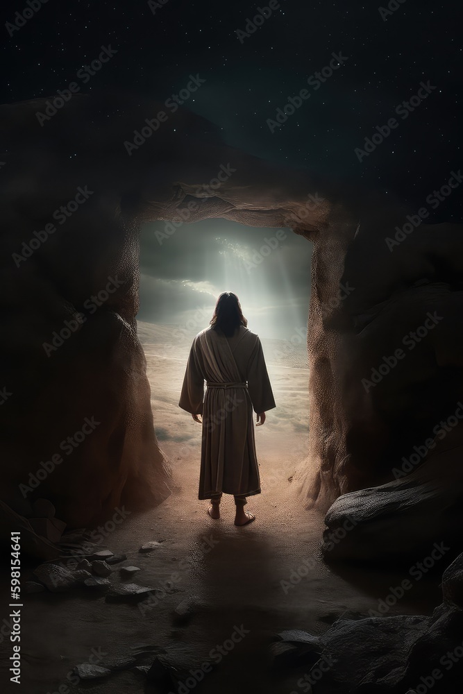 Jesus after the resurrection, Jesus is risen bible verse, Jesus praying ...