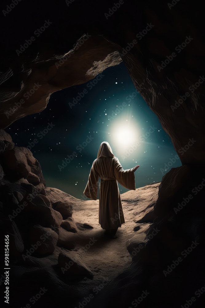 Jesus after the resurrection, Jesus is risen bible verse, Jesus praying ...