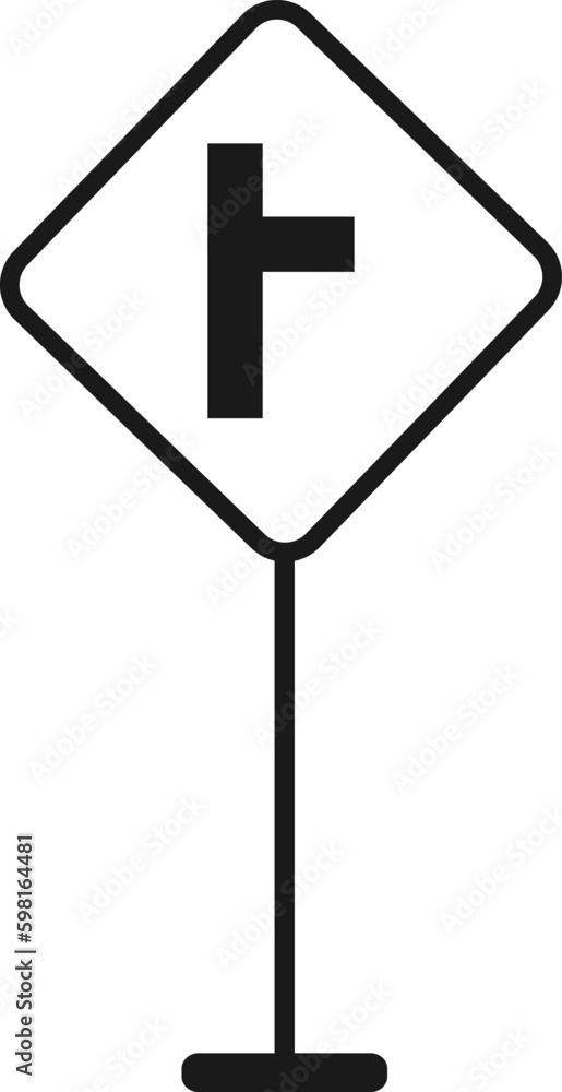 traffic signs outline illustration, icon, logo, warning, signs, symbols ...