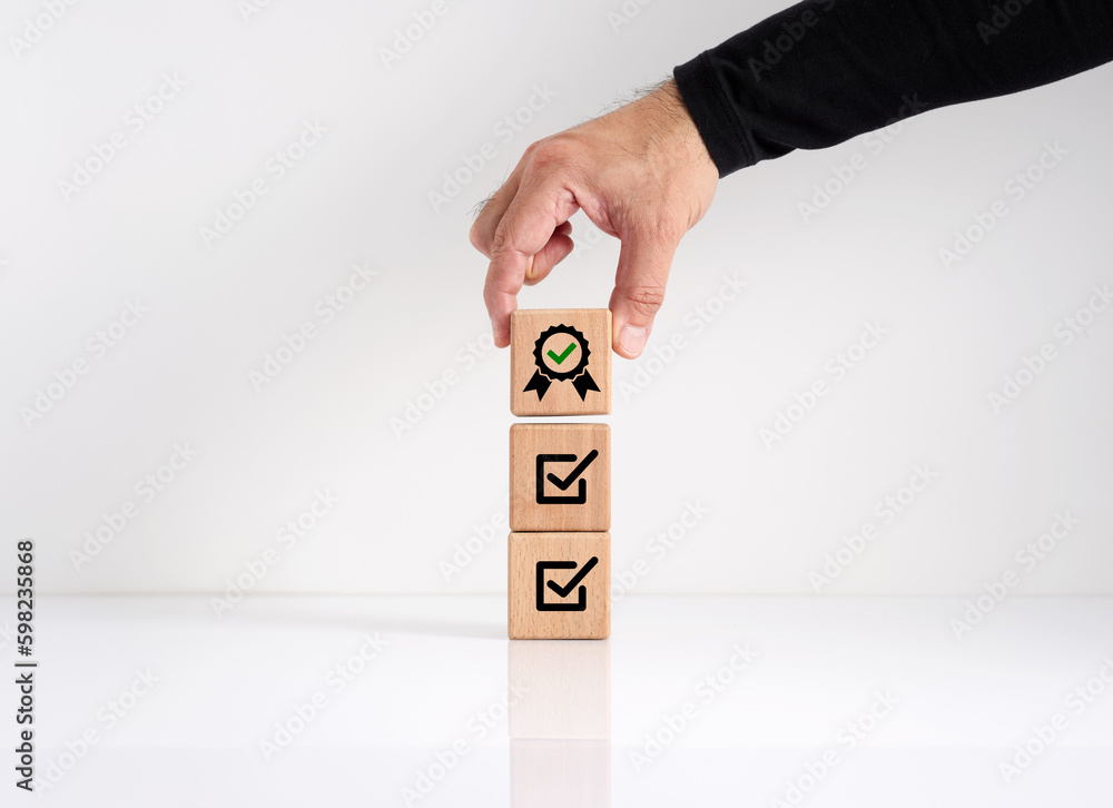 Goals achievement and business success. Getting the things done in the ...