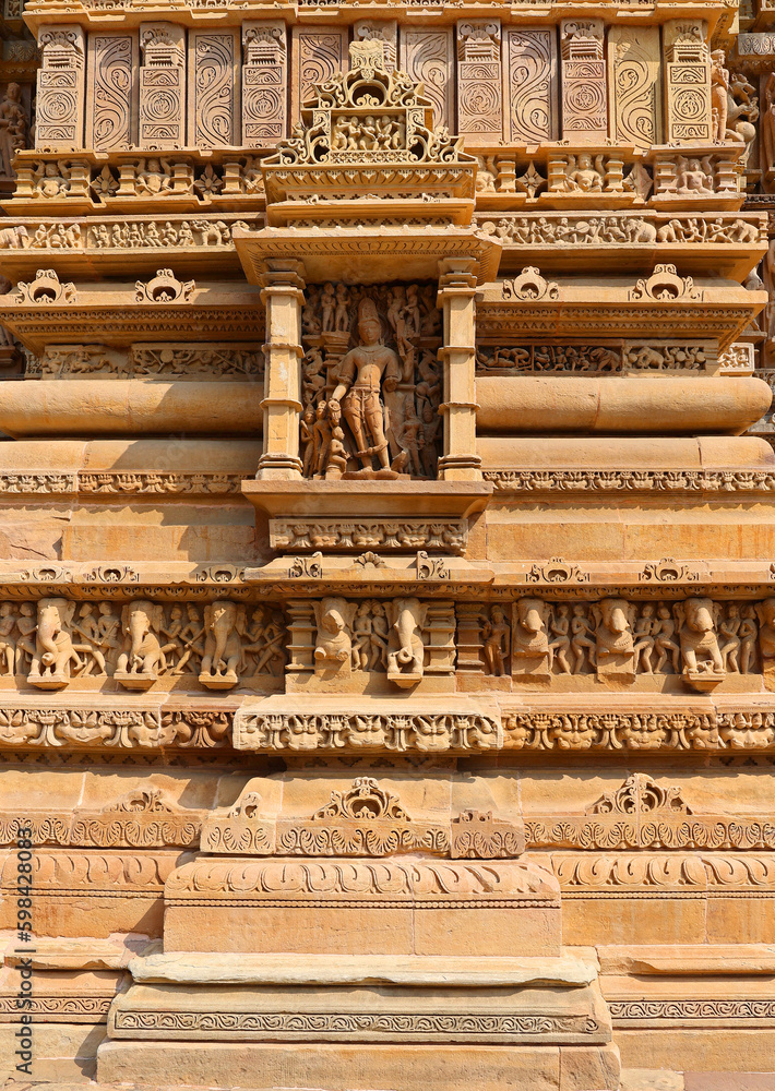 Khajuraho Group of Monuments are a group of Hindu and Jain temples ...