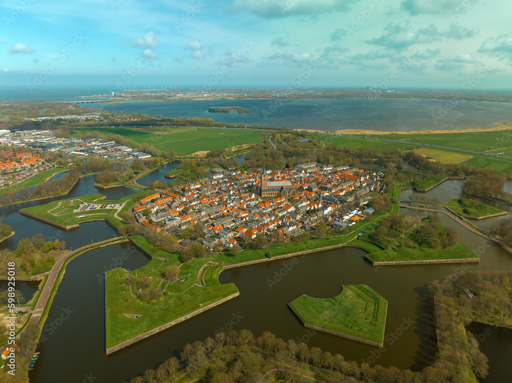 Naarden is a charming town in the Netherlands known for its well ...