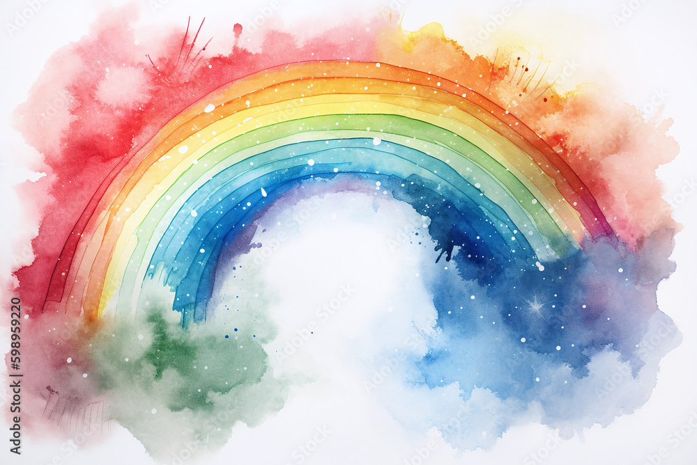 Peinture Arc En Ciel