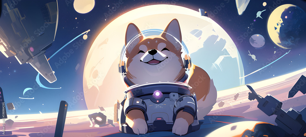 astronaut doge