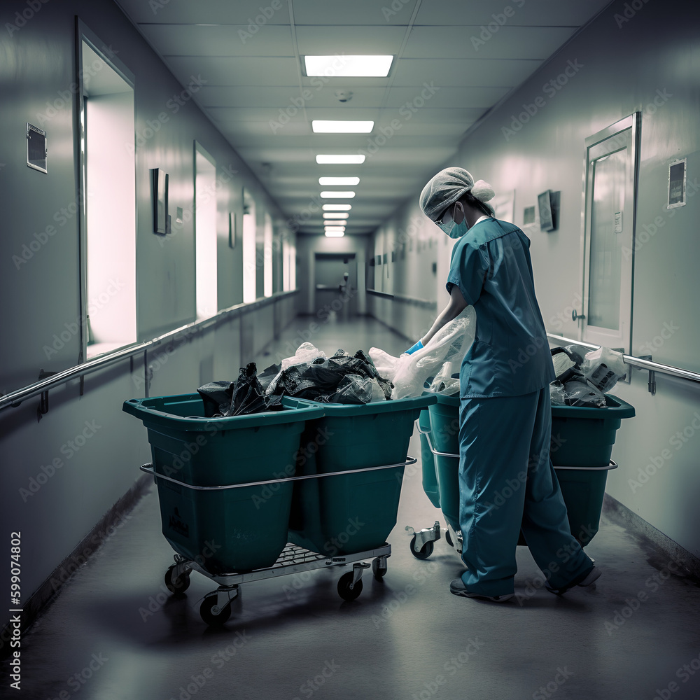 A lot of chaos and waste in hospitals. Too many medical quipment, AI ...
