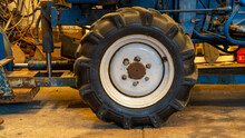 Rusty Tractor Wheel Free Stock Photo - Public Domain Pictures