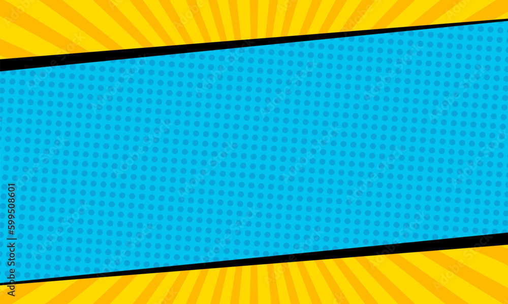 Blank comic thumbnail background template Stock Vector | Adobe Stock