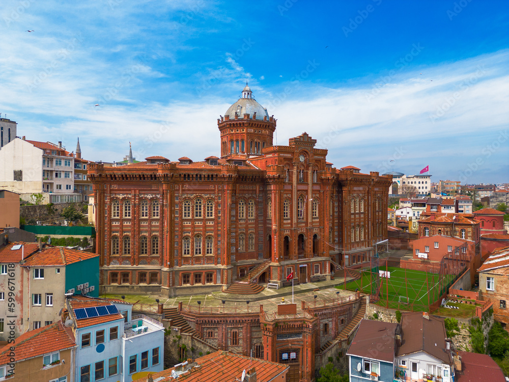 The Phanar Greek Orthodox College in Balat district of Istanbul. Known ...