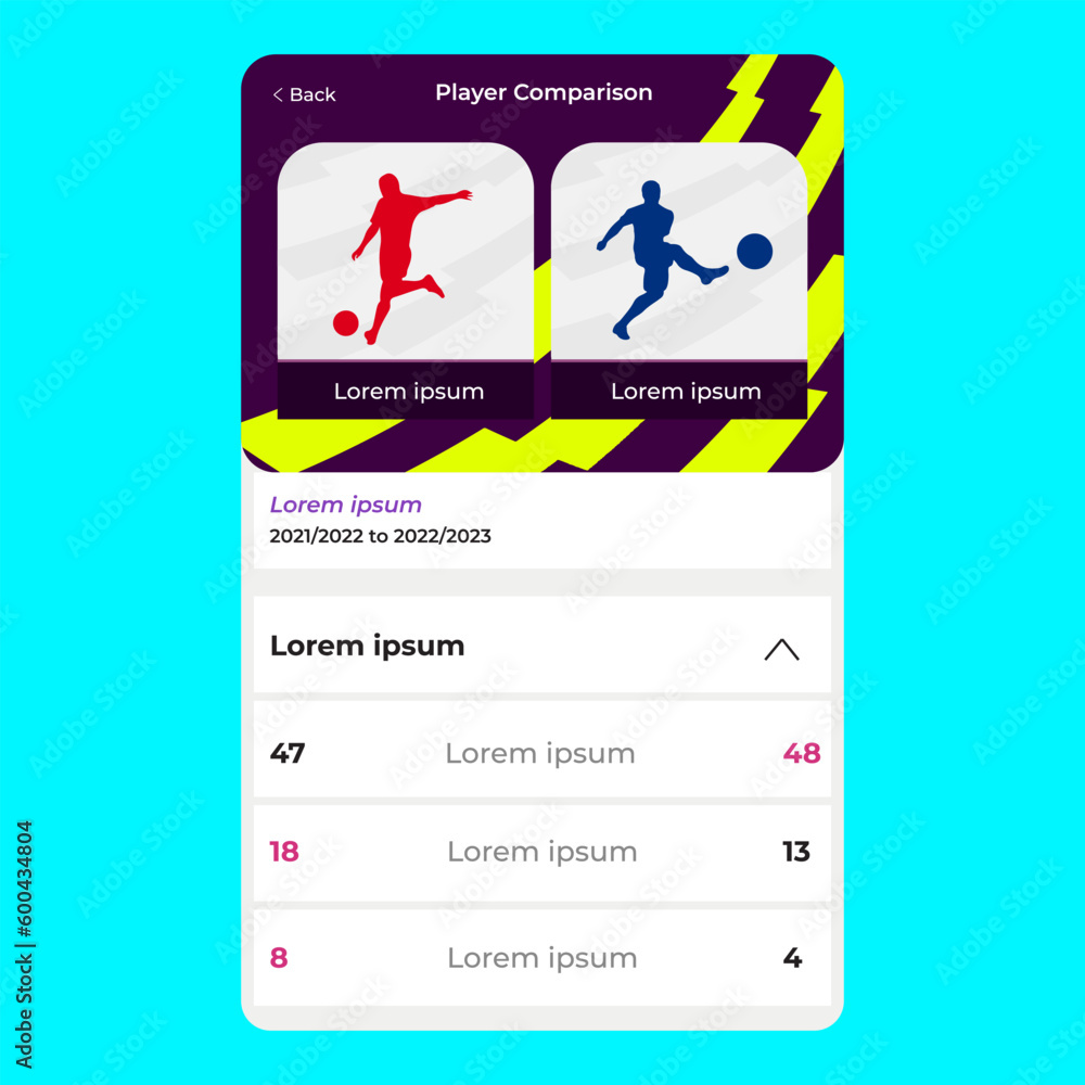 Banner for battle or comparison vector. Biggest football trophy in ...