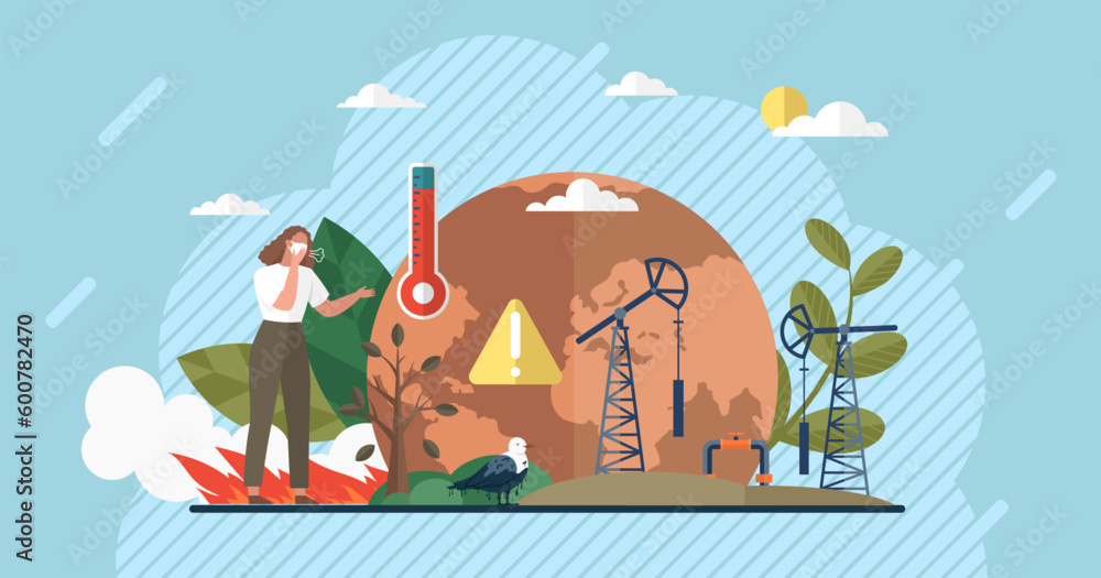 Climate change weather global greenhouse warming risks. Waste disposal, air and water pollution ...