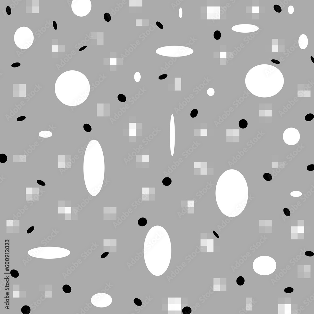 Ilustracja bez tantiem: Cute minimalism pattern. Grey background with ...