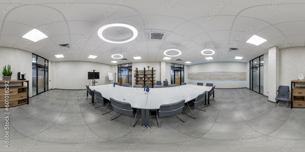 full spherical hdri seamless hdri 360 panorama in interior of empty ...