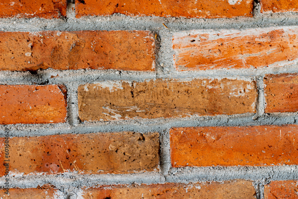 textura de ladrillo y cemento (pared). Stock Photo | Adobe Stock