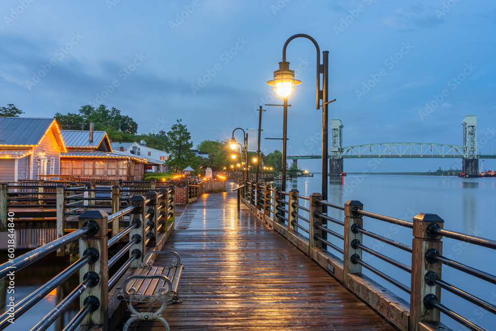 Wilmington, North Carolina, USA at the Riverwalk Stock Photo | Adobe Stock Wilmington, North Carolina, USA at the Riverwalk Stock Photo | Adobe Stock