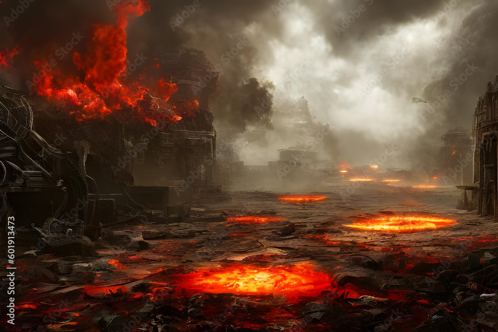 Underworld. Mythology. Fantasy. Dark. Hellish. Eerie. Mysterious. AI ...