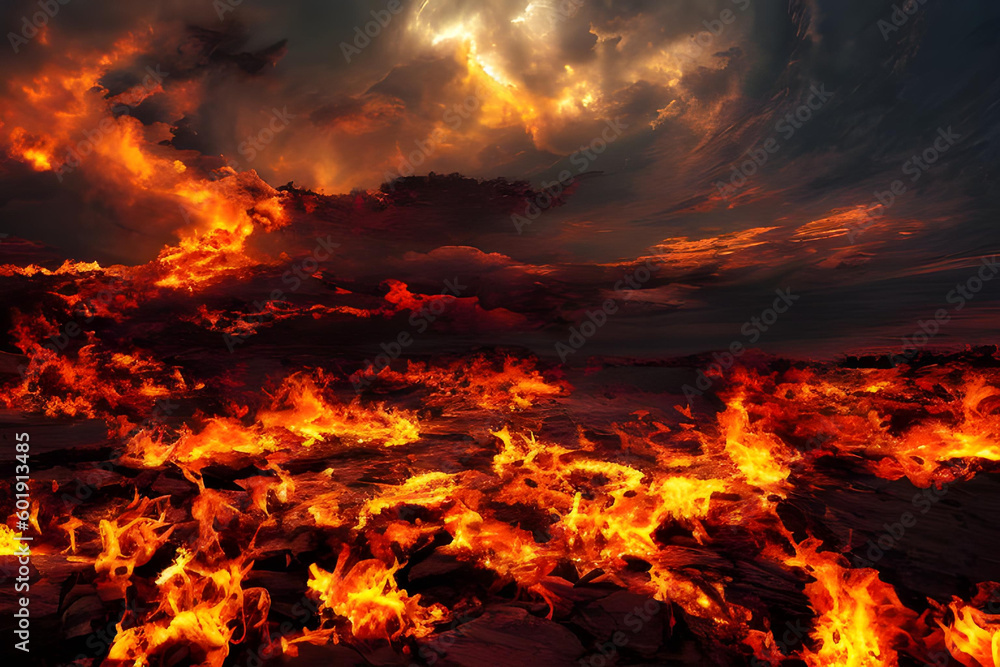 Underworld. Mythology. Fantasy. Dark. Hellish. Eerie. Mysterious. AI ...