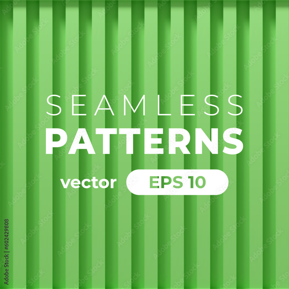 Seamless container pattern. Corrugated metal profiled panel. Vector ...