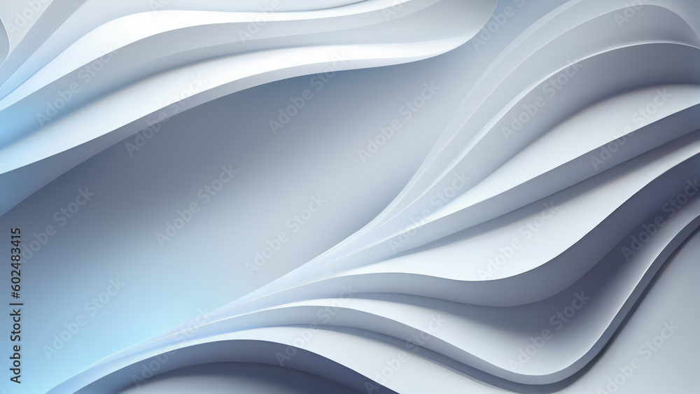 3D Abstract White Background Stock Illustration | Adobe Stock