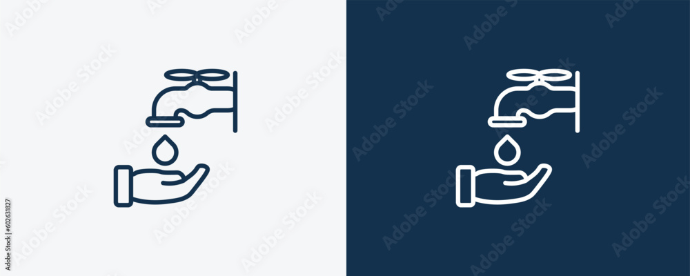 ablution icon. Outline ablution icon from Hygiene and Sanitation ...