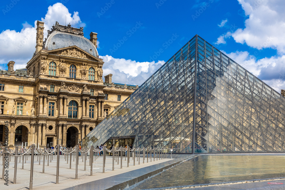 The Louvre - is one of the world's largest museums in Paris, France ...