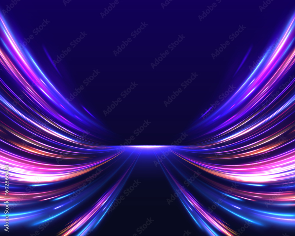 Particle motion light effect. Abstract fire flare trace lens flares ...