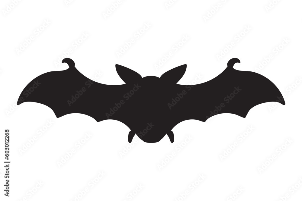 Bat Clipart, Bat Cricut SVG, Bat cut file SVG, Bat monogram SVG, Bat ...