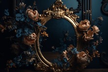 Rococo Blue 501 Free Stock Photo - Public Domain Pictures