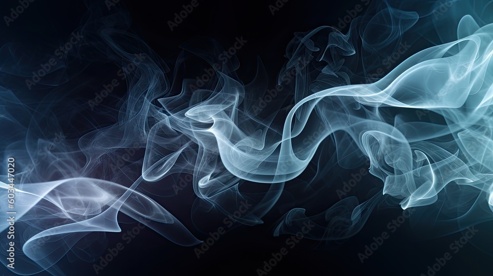 Smoke background with elements for banners,AI generated. Stock ...