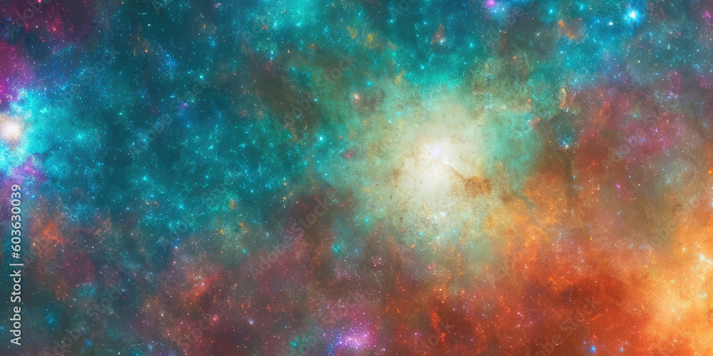 High-Resolution Galaxy Nebula Background Overlay with Stunning Star ...