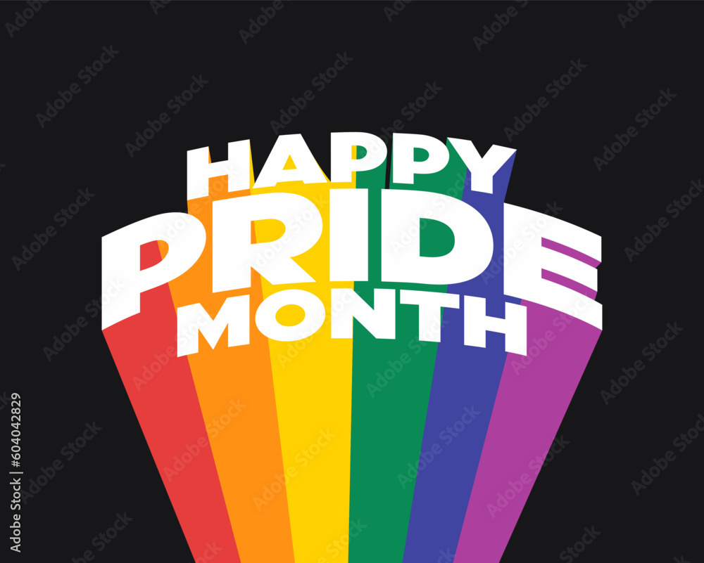 Vector de Stock Pride month social media posts, lgbtqia+, banner ...