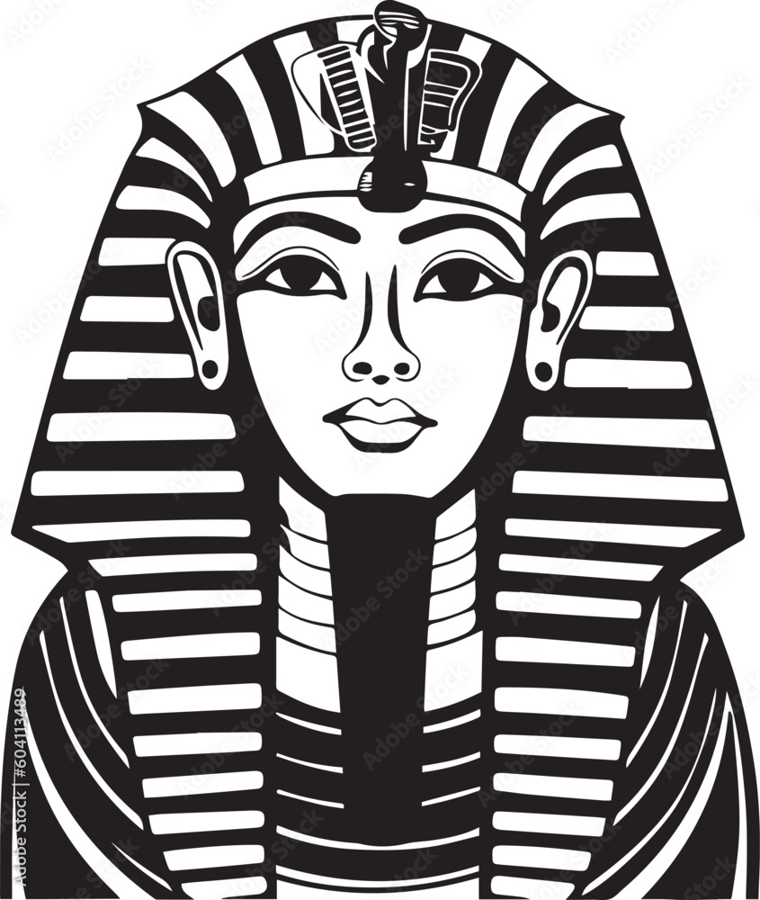 Egyptian king Tutankhamun, Ancient Egyptian mask of the pharaoh ...