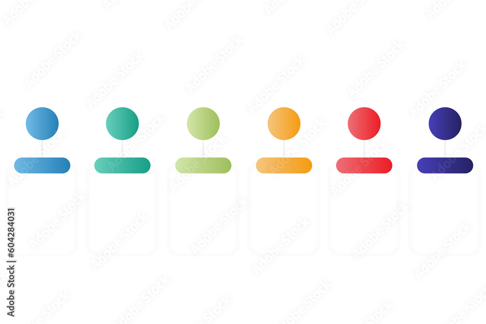 Infographic template for business. Modern Timeline diagram with journey ...