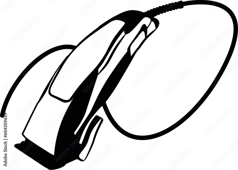 Hair Trimmer SVG Cut File for Cricut and Silhouette, EPS Vector, PNG ...